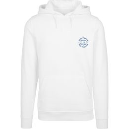 Kapuzensweatshirt MisterTee "MisterTee More Espressi Hoody", Herren, Gr. M, wei&szlig;, 65% Baumwolle, 35% Polyester, bedruckt, Sweatshirts