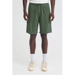Sweatshorts Blend "BHKarlos Sweat Cargo", Herren, Gr. XL, US-Gr&ouml;&szlig;en, duck gr&uuml;n, Sweatware, 58% Baumwolle, 42% Polyester, unifarben, Basic, normal normal, Hosen Sweatshorts, Bequeme Sweatshorts im Cargo-Stil