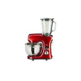 KHG K&uuml;chenmaschine KM-1001R &brvbar; rot &brvbar; Edelstahl,Glas,Kunststoff &brvbar; Ma&szlig;e (cm): B: 25,6 H: 27,3 T: 42.6 &raquo; H&ouml;ffner