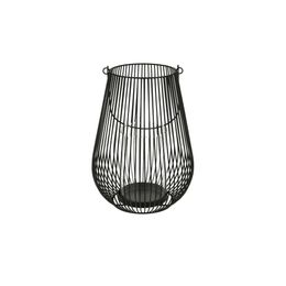 H&ouml;ffner Windlicht schwarz Metall,Glas Ma&szlig;e (cm): H: 26,5 &Oslash;: 19 &raquo; H&ouml;ffner