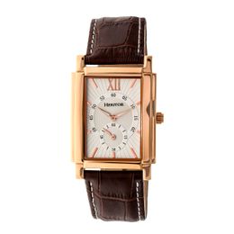 Heritor Automatikuhr Frederick mit Lederarmband
