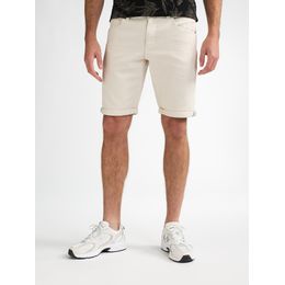 PETROL INDUSTRIES - Jackson Bunte Denim Shorts Coconut Herren - Wei&szlig;