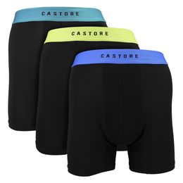 Castore 3er-Pack Herren Sportboxershorts Unterst&uuml;tzende Bequeme Unterw&auml;sche