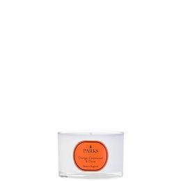 KERZE ORANGE, ZEDERNHOLZ & NELKE 70G