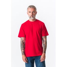 &Uuml;bergro&szlig;es T-Shirt &ndash; Rot