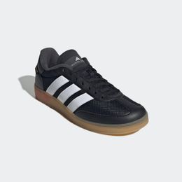 Trainingsschuh adidas Performance "SPEZIAL", Damen, Gr. 42,5, core schwarz, chalk wei&szlig;, lucid rot, Synthetik, Textil, Schuhe