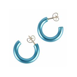 DeMarie Ohrringe eloxiertes Aluminium hellblau
