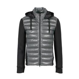 Lederjacke Freaky Nation "Casual Man-FN", Herren, Gr. L(48), grau, Oberstoff: 100% Leder. Futter: 100% Polyester, Jacken