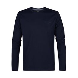 PETROL INDUSTRIES - Langarmshirt mit Logo Dolphinpark Herren - Blau
