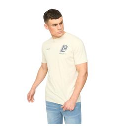 CrossHatch - "Morville" T-Shirt f&uuml;r Herren, Baumwolle (Neutral)