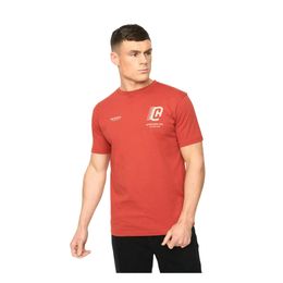 CrossHatch - "Morville" T-Shirt f&uuml;r Herren, Baumwolle (Rot)
