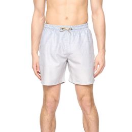 CrossHatch - "Layotta" Badeshorts f&uuml;r Herren (Helles Steingrau)