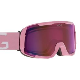 Griz UV400 Ski- und Snowboardbrille mit Antibeschlag-Spiegel hydrophobe Doppel-Linse
