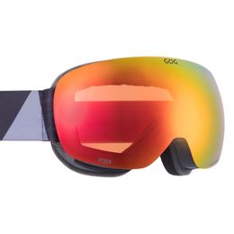Unisex Ryder UV400 Ski- und Snowboard-Schutzbrille mit Antibeschlag-Spiegel-Doppellinse