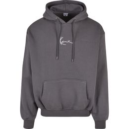 Kapuzenpullover Karl Kani "Karl Kani Herren", Herren, Gr. L, anthrazit, 100% Baumwolle, mehrfarbig, normal, ohne Ausschnitt, Pullover Kapuzenpullover