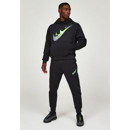 Nike Standard Issue Moto Overhead-Trainingsanzug in Schwarz