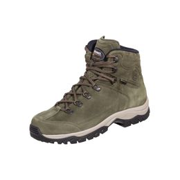 Wanderschuh Meindl "Vakuum Men Ultra", Herren, Gr. 41,5, Normalschaft, oliv, Nubukleder, unifarben, Schuhe Wanderschuh, Robuste Nubukleder-Schuhe mit perfekter Passform und EVA-D&auml;mpfung