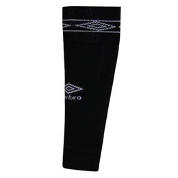 Umbro Herren Diamond Leg Sleeves (Schwarz/Wei&szlig;)
