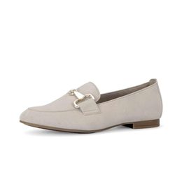 Slipper Gabor "Slipper", Damen, Gr. 40, beige, Schuhe Slipper