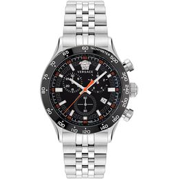 Versace Hellenyium Silber Herren Armbanduhr VE2U00322