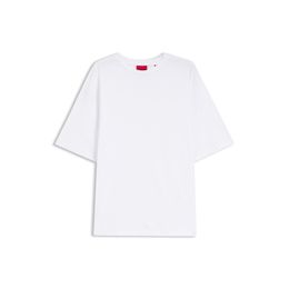 T-Shirt HUGO UNDERWEAR "TIKI T-SHIRT", Herren, Gr. L (52), wei&szlig; 100, Jersey, Obermaterial: 100% Baumwolle, oversize, Rundhals, Shirts T-Shirt