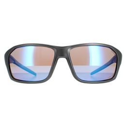 Boll&eacute; Bolle Wrap Unisex Matte Titanium Volt+ Offshore Polarized Fenix Sonnenbrille