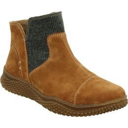 Josef Seibel Damen Stiefelette Amelie 08 in camel-kombi