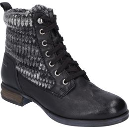 JOSEF SEIBEL Damen Stiefelette Sanja 17 in schwarz-kombi