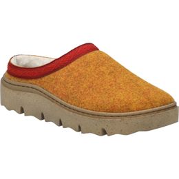 Josef Seibel Damen Hausschuh Carmaux 06 in orange-kombi