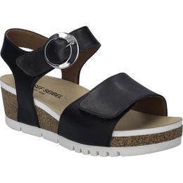 Josef Seibel Damen Sandale Quinn 16 in schwarz
