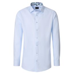 Businesshemd Venti "Venti Businesshemd uni", Herren, Gr. 40, Normalgr&ouml;&szlig;en, blau (hellblau), 100% Baumwolle, unifarben, schmal, Hemden