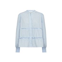 Blusentop Levete Room "Levete Room Shirt LR-PAULO 2", Damen, Gr. M, 6262c, heather combi, Obermaterial: 80% Baumwolle, 20% Polyester, Blusen Blusentop