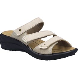 JOSEF SEIBEL Damen Sandale Annecy 04 in creme-kombi