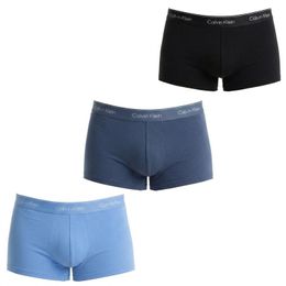 Calvin Klein Pack mit 3 Herren Boxer Shorts Low Rise Icon Baumwollstretch NB4389