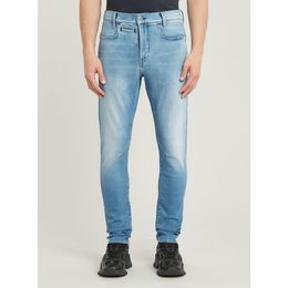 G-Star Raw Regular-fit-Jeans G-STAR "D-Staq Slim Jeans", Herren, Gr. 38, L&auml;nge 36, blau (vintage alloy blau), Obermaterial: 98% Baumwolle, 2% Elasthan, Jeans