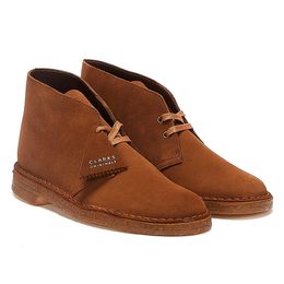 Clarks Originals Desert Trek Wildleder Herren Cola Stiefel