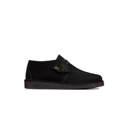 Clarks Originals Desert Trek Freizeitschuh Schwarz Wildleder