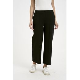 Smith & Soul Culotte SMITH & SOUL, Damen, Gr. M, Normalgr&ouml;&szlig;en, schwarz, Web, Material: 70% Polyester, 26% Viskose, 4% Elasthan, unifarben, regular fit 7/8-L&auml;nge, Hosen Culotte, mit Elastikbund & seitlichen Taschen
