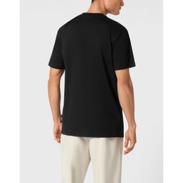 T-Shirt Plein Sport "Tiger", Jungen, Gr. L, schwarz (0202, schwarz, schwarz), Obermaterial: 100% Baumwolle, Shirts T-Shirt