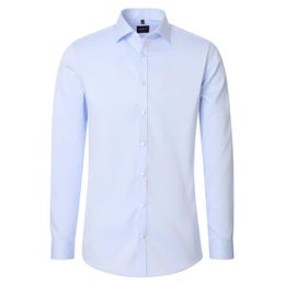 Businesshemd Venti "Venti Businesshemd extra langer Arm 69cm uni", Herren, Gr. 39, Normalgr&ouml;&szlig;en, hellblau, 100% Baumwolle, unifarben, sehr figurbetont, Hemden