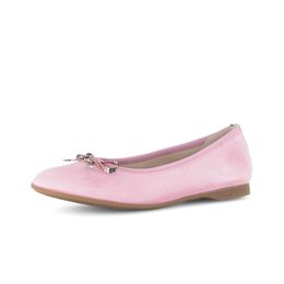 Ballerina Gabor "Eleganter Ballerina", Damen, Gr. 37, rosa, Schuhe Ballerina