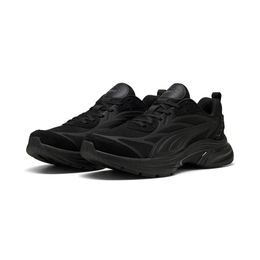 Sneaker Puma "SOFTRIDE ESCALATE", Herren, Gr. 41, Puma schwarz, Puma schwarz, strong gray, Textil, unifarben, Schuhe Sneaker, f&uuml;r vielseitige Aktivit&auml;ten, atmungsaktives Obermaterial aus Textil