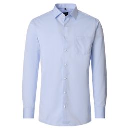 Businesshemd Venti "Venti Businesshemd extra langer Arm 69cm uni", Herren, Gr. 40, Normalgr&ouml;&szlig;en, hellblau, 100% Baumwolle, unifarben, comfort fit, Hemden