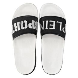Strandschuh Plein Sport "Badeschuhe", Damen, Gr. 35, Normalschaft, schwarz-wei&szlig; (0102, wei&szlig;, schwarz), Schuhe Strandschuh