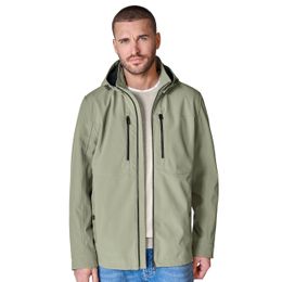 Softshelljacke Casamoda "Casamoda Softshelljacke uni", Herren, Gr. L, hellgr&uuml;n, 92% Polyester, 8% Elasthan, Jacken Softshelljacke