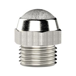 Riegler Schalld&auml;mpfer, Edelstahl, flach, G 1/8, SW 13 (SD18ESFL)
