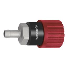 Riegler Dreh-Sicherheitskupplung NW 6, ISO 6150 C, Stahl, T&uuml;lle LW 6 (423.21-DREH)