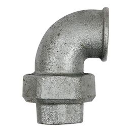 Riegler Verschraubung Bogen 96 IG/IG, Rp 1 1/2, schwarzer Temperguss (TFV 96-112)