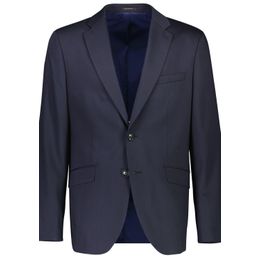 Anzugsakko LINDBERGH "Sakko Modern Fit", Herren, Gr. 24, blau (navy), Obermaterial: 54% Polyester, 44% Wolle, 2% Elasthan; Futter: 95% Polyester, 5% Elasthan, Sakkos