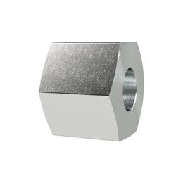 Riegler &Atilde;&oelig;berwurfmutter, M18x1,5, Rohr-Au&szlig;en-&Atilde;&tilde; 10 mm, SW1 22, Stahl verz. (UE10SST)